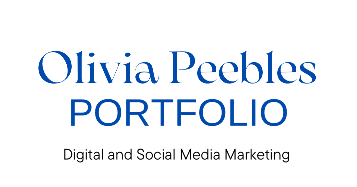 Olivia Peebles Portfolio